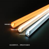 China 10W LED Glass Shelf Light with 200cm Cable - Surface Mounted Warm White Cabinet Lighting for Display Applications for sale