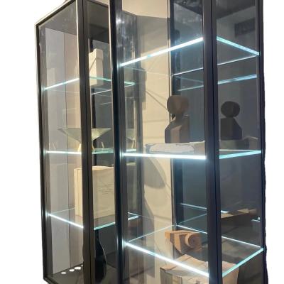China 10W LED Glass Shelf Light with 200cm Cable - Surface Mounted Warm White Cabinet Lighting for Display Applications for sale