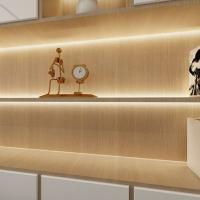 China Motion Sensor Hair Display Cabinet with LED Spot Light - 35,000 Hour Lifespan Aluminum Construction for sale