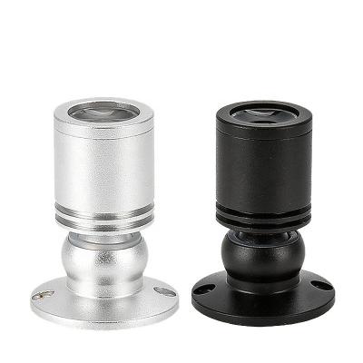 China Modern Black Adjustable LED Spotlight With Color Temperature Options for sale