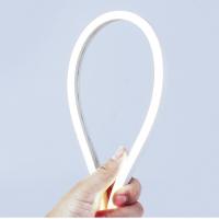 China 1000lm DC 12V IP55 Silicone LED Strip Light - 10×10mm Semi-Circle, 100m Roll, UL/CE Certified for sale