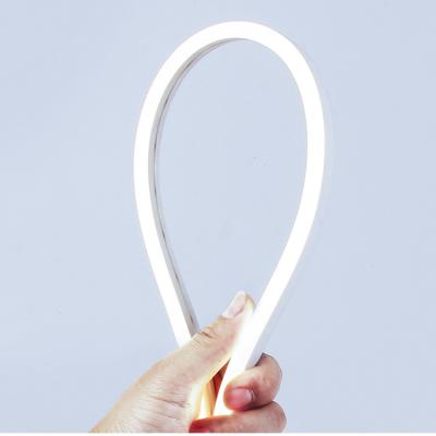 China 1000lm DC 12V IP55 Silicone LED Strip Light - 10×10mm Semi-Circle, 100m Roll, UL/CE Certified for sale