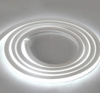 China 1000lm DC 12V IP55 Silicone LED Strip Light - 10×10mm Semi-Circle, 100m Roll, UL/CE Certified for sale
