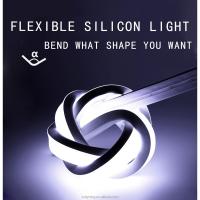 China 1000lm DC 12V IP55 Silicone LED Strip Light - 10×10mm Semi-Circle, 100m Roll, UL/CE Certified for sale