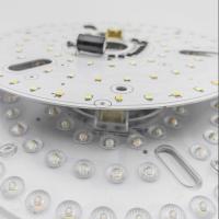 China 220mm Dimmable Round LED Ceiling Light Module 120V Aluminum PCB Board Driver-Free Circuit PCBA for sale