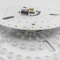 China 8.66 Inch 220mm Dimmable Round LED Ceiling Light Module 32W-36W 120V-230V Aluminum Construction for sale