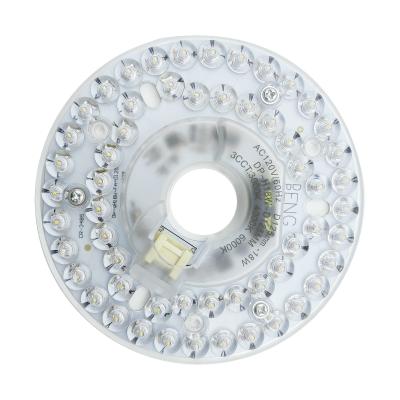 China 125mm 22W Driverless LED Ceiling Fan Light Kit with 30,000 Hour Lifespan and ETL FCC Certification for sale