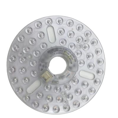 China 6.3 Inch 24W LED Ceiling Fan Light Replacement Module with 56 LEDs and 30,000 Hour Lifespan for sale