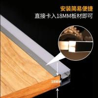 China LED Recessed Under Cabinet Lighting with 35,000 Hour Lifespan and Aluminum Construction for Home Closet and Showcase Applications for sale