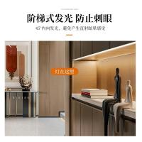 China 10W LED Under Cabinet Lighting Strip with 200cm Cable and 3500K Warm White PMMA Light for sale