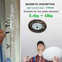 China 125mm Round PCB LED Retrofit Kit 22W 2200LM 3CCT 3000K/4500K/6000K for Ceiling Fan Light Replacement for sale