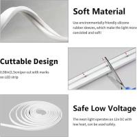 China 16.5FT/5M Spotless Silicone LED Channel System with 12mm Waterproof Strip Compatibility and IP67 Rating for sale
