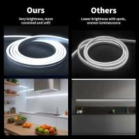 China 16.5FT/5M Spotless Silicone LED Channel System with 12mm Waterproof Strip Compatibility and IP67 Rating for sale