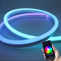 China Modern LED Flex Neon Strip Light 9.6W IP65 Waterproof Outdoor Wall Lighting with 50000 Hours Lifespan for sale