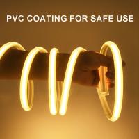 China 110V/220V IP67 Waterproof COB LED Strip Light 50m 10W 3000K-6000K Color Temperature for sale