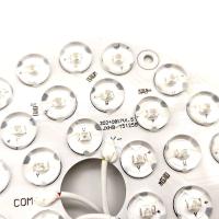 China High Lumen 230V 15W 110MM 36V  3CCT Spare Part Ceiling Fan PCB Board Driver Less LED Modules Dimming And Color Adjustment for sale