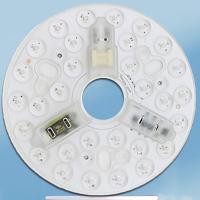 China ERP Rosh LED Modules 5CCT 12W/18W/24W DIP Switch Ceiling Light Fan With Witch Power Replaces LED Module for sale