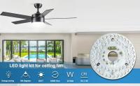 China 5CCT 18W/24W LED Ceiling Fan Light Retrofit Kit with 160° Viewing Angle and 30,000 Hour Lifespan for sale