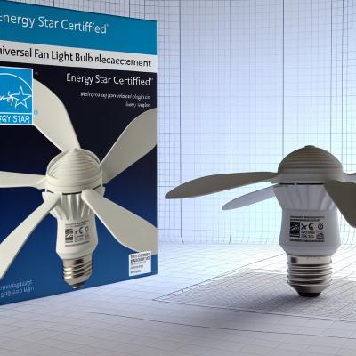 China Energy Star Certified Universal Ceiling Fan LED Light Replacement Kit for sale