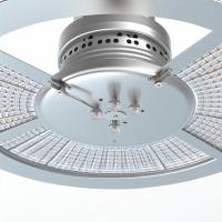 China Aluminum PCB LED Ceiling Fan Light Replacement - 135mm Dia, 3000K Warm White for sale