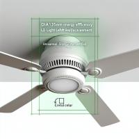 China Dia135mm Energy Star Certified Ceiling Fan LED Light Replacement for sale