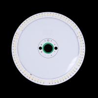 China Dia135mm 3000K Color Temperature Aluminum Ceiling Fan Led Light Replacement with Pcb Material for sale