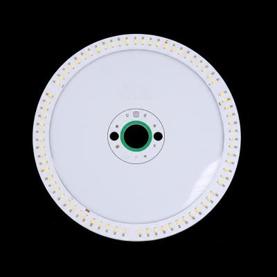 China Dia135mm 3000K Color Temperature Aluminum Ceiling Fan Led Light Replacement with Pcb Material for sale