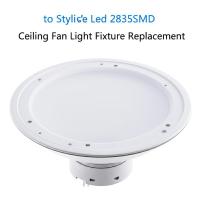 China Upgrade to Stylish Led 2835SMD Ceiling Fan Light Fixture Replacement with Energy Star Certification for sale