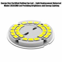 China Energy Star Certified Ceiling Fan Led Light Replacement Universal Model 2835SMD Led Providing Brightness and Energy Lighting for sale