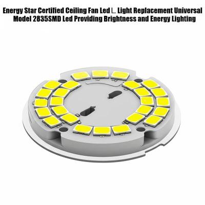 China Energy Star Certified Ceiling Fan Led Light Replacement Universal Model 2835SMD Led Providing Brightness and Energy Lighting for sale