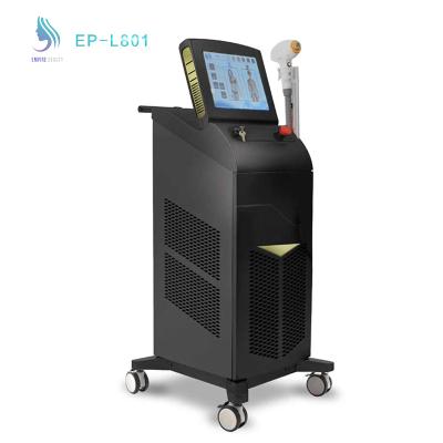 China Black Color 3 Wavelength 755nm 1064nm 810nm  Laser Hair Removal Soprano ICE Platinum Alma Lasers for sale