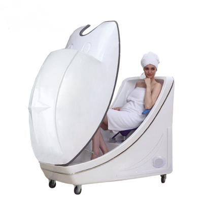 China Herbal physical therapy sitting type steam spa equipment sauna capsule for sale