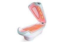 China Spa Capsule Infrared Heat Therapy for Fat Burning Detoxification and LED Color Light Treatment for Skin Revitalization for sale