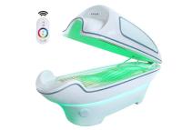 China Spa Capsule Infrared Heat Therapy for Fat Burning Detoxification and LED Color Light Treatment for Skin Revitalization for sale