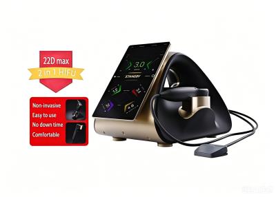 China 22D HIFU Skin Tightening Liposonic Machine 8D/13D/22D Optional Facial Body Slimming Beauty Device High Intensity Focus Ultrasound HIFU 22D Max for sale
