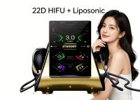 China Portable 22D MAX HIFU Liposonic Sonic Machine  Non Invasive Face Anti Wrinkle Lifting Sagging Skin Tightening Body Contouring Slimming Machine for sale