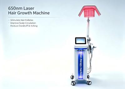 China Professional Laser Red Light Therapy 650nm 660nm Beauty Machine for Hair Loss Relief Scalp Itching Dandruff Removal and Hair Follicle Repair Treatment for sale