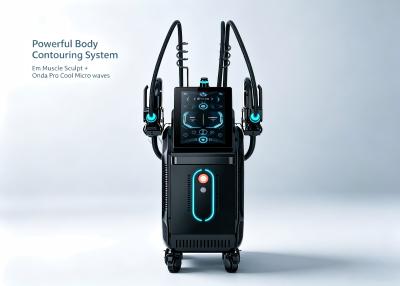 China Powerful Body Contouring System | 2‑In‑1 Em Muscle Sculpt Neo Emslim + Onda Pro Cool Waves Microwaves for sale