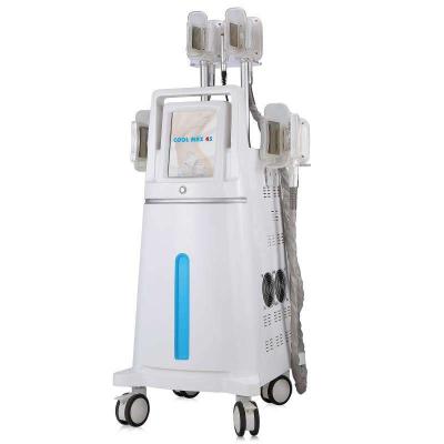 China 2019 Vavuum Cryolipolysis Machine 4 Cryoprobes Work At Same Time With Heat Massage Function for sale
