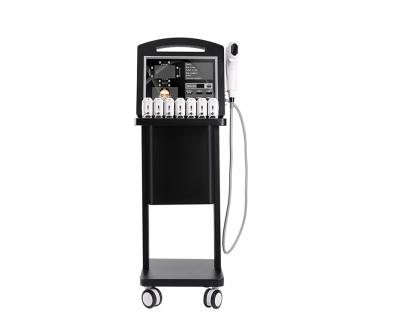 China 4D HIFU 9D Hifu Remove Neck Wrinkles Improve Facial Sagging Ultrasound Facial Machine for sale
