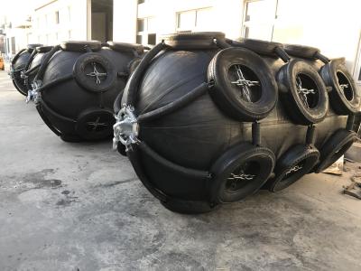 China Customized Marine Pneumatic Rubber Fender Sling Type Inflatable for sale