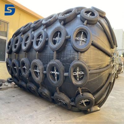 China More Than 10 Years Design Using Life Boat Fender Heavy Duty Dock Fender Protection Equipment Qingdao Port Loading for sale