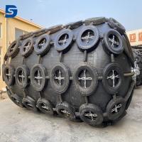 China Customizable Yokohama Rubber Fender with Tire Chain Net for sale