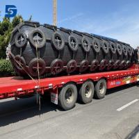 China Durable Pneumatic Rubber Fenders Easy Installation Chain Tyre Net Type for Ship Protection for sale