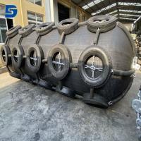 China Effortless Installation Pneumatic Rubber Fender ISO 17357 Standard Sling Type Design for sale