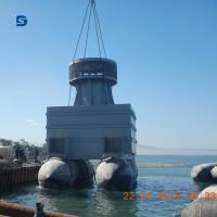 China Salvage Docking Marine Rubber Airbag Ship Launching High Pressure Lifting for sale