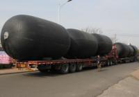 China Black Color Sling Type Yokohama Fender For Ship To Ship for sale