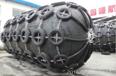 China Marine Part Boat Pneumatic Yokohama Rubber Fender Initial Pressure 50kpa for sale