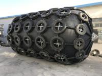 China 3.3m 6.5m Inflatable Rubber Fender Net Type Yokohama Docking Marine for sale