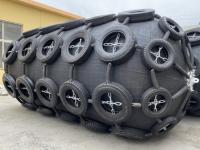 China Net Type Initial Internal Pressure 50kPa Ship to Ship Marine Rubber Fender for sale